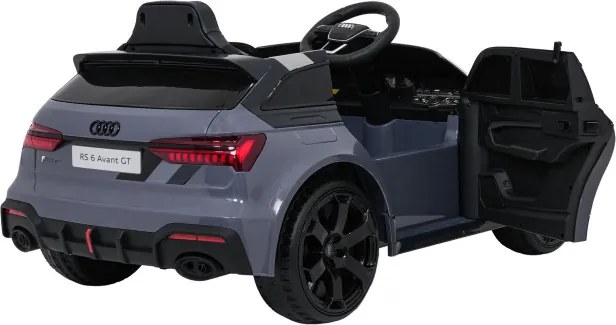 Elektrické autíčko Audi RS6 Avant GT šedé