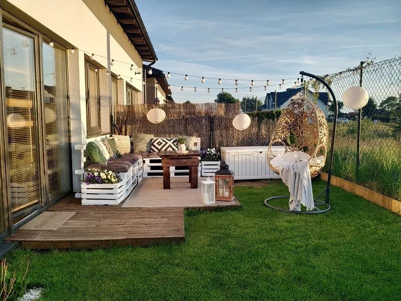 Majowo.cz Závěsné ratanové křeslo IBIZA elegantní dekor
