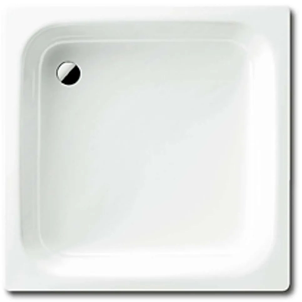 Kaldewei Advantage - Sprchová vanička Sanidusch 540, 70x75 cm, bez polystyrénového nosiče, bílá 448000010001