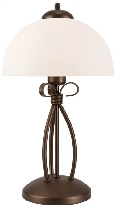 Stolní lampa Lamkur LN 1.6 21256 ADELLE hnědá