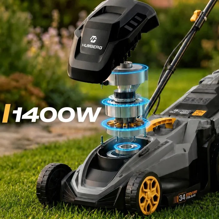 Elektrická sekačka HM-612, 1400W, 34cm | Humberg