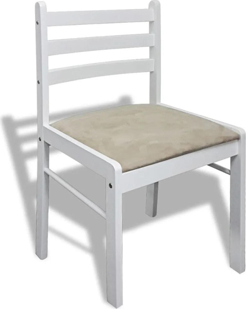 vidaXL Jídelní židle 6 ks masivní dřevo a samet [272092] Barva: Hnědá