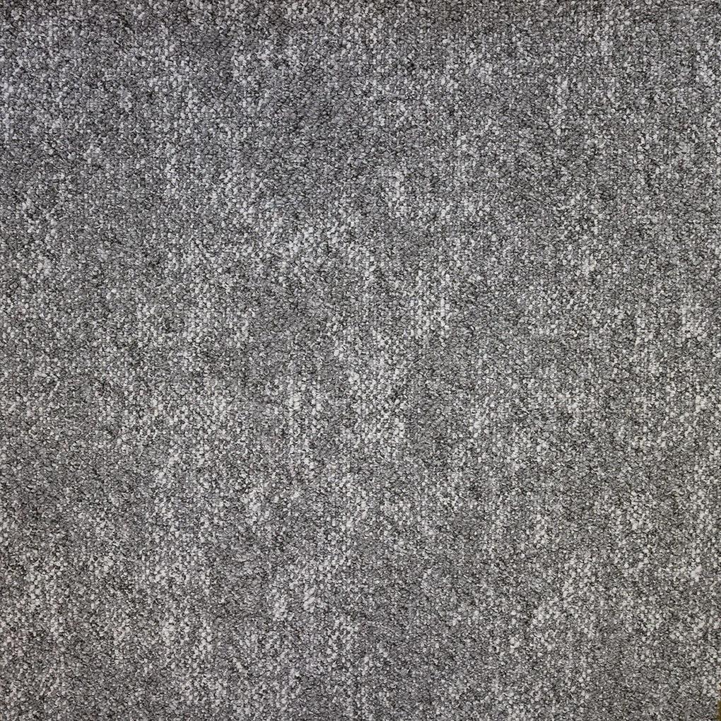 Kobercové čtverce Capital Atlanta 213 - šedý - 50x50 cm