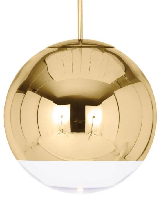 Tom Dixon Závěsná lampa Mirror Ball 40 cm, gold