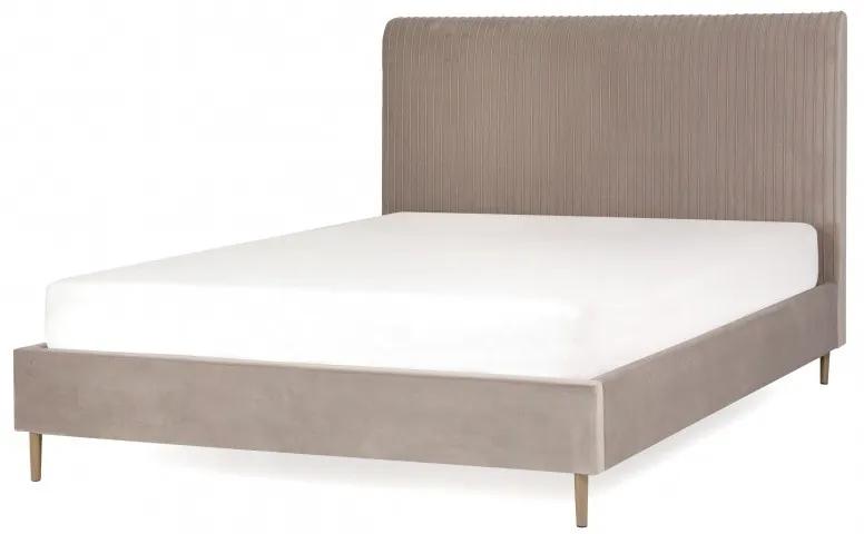 Hector Čalouněná postel Harmony 160x200 dvoulůžko béžová