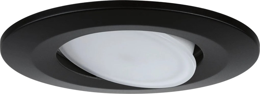 P 98198 LED vestavné svítidlo Calla 10ks sada IP65 kruhové 90mm 30° 10x5W 230V CCT černá mat - PAULMANN