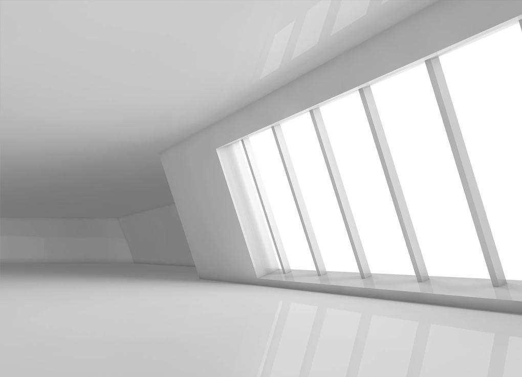 Malvis 3D tapeta Bílá místnost Vel. (šířka x výška): 216 x 140 cm