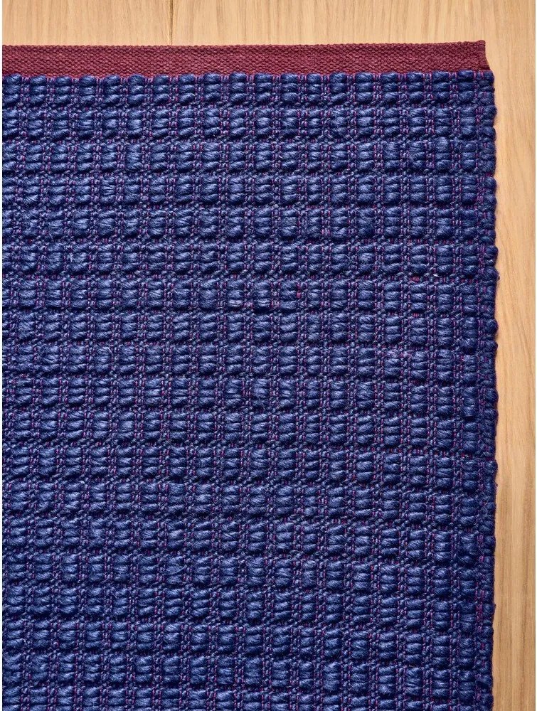 Modrý ručně tkaný koberec 200x290 cm Kai – MADE
