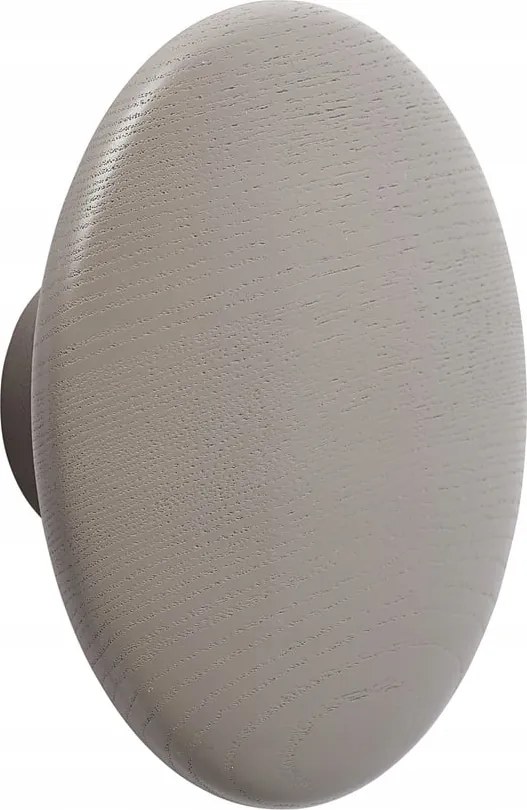 Muuto Dots Dřevěný věšák M 13 cm Taupe