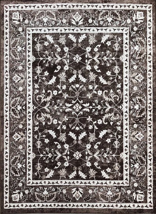 Berfin Dywany, Kusový koberec Alfa New 7206 Brown, 120x180, hnědá, ložnice