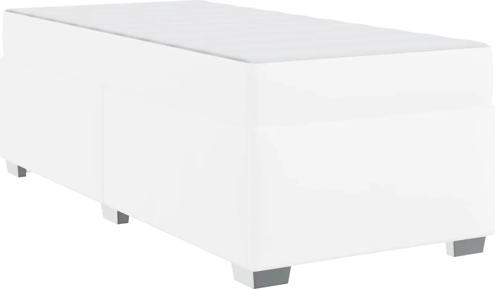 Rám postele Bílá 100 x 200 cm PVC 3399227
