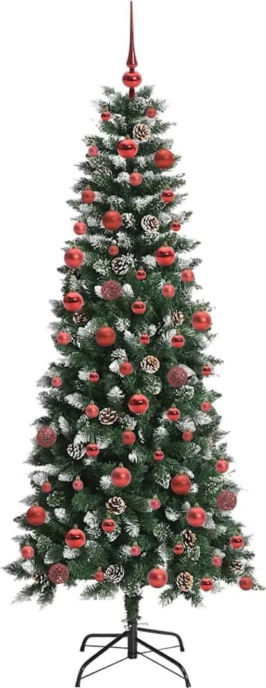 Umělý vánoční stromeček Zelená 180 cm PVC, plast a ocel 3395820