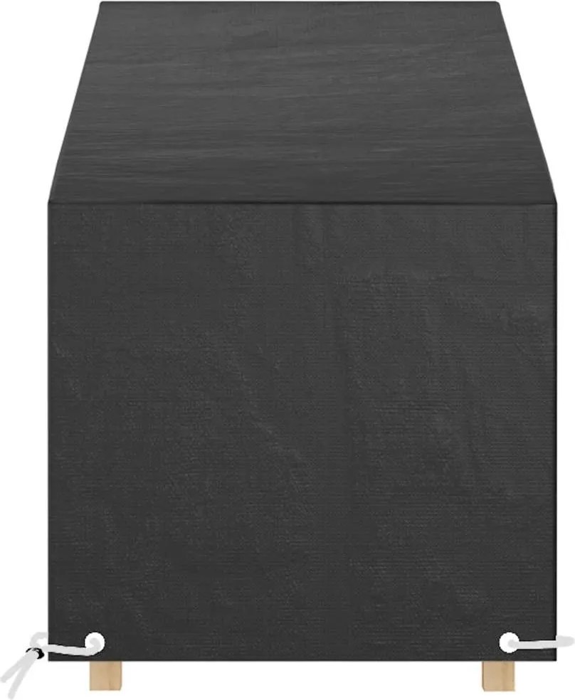 Plachty na zahradní lehátko 2 ks 12 oček 200 x 65 x 35/60 cm PE 3155395