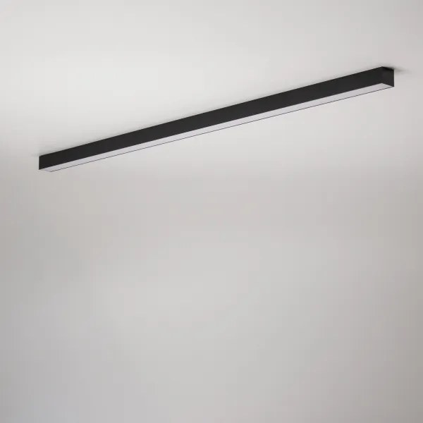 LED Stropní svítidlo ALLDAY BASIC LED/20/30/40W/230V 2700/4000/6000K 120 cm čer.