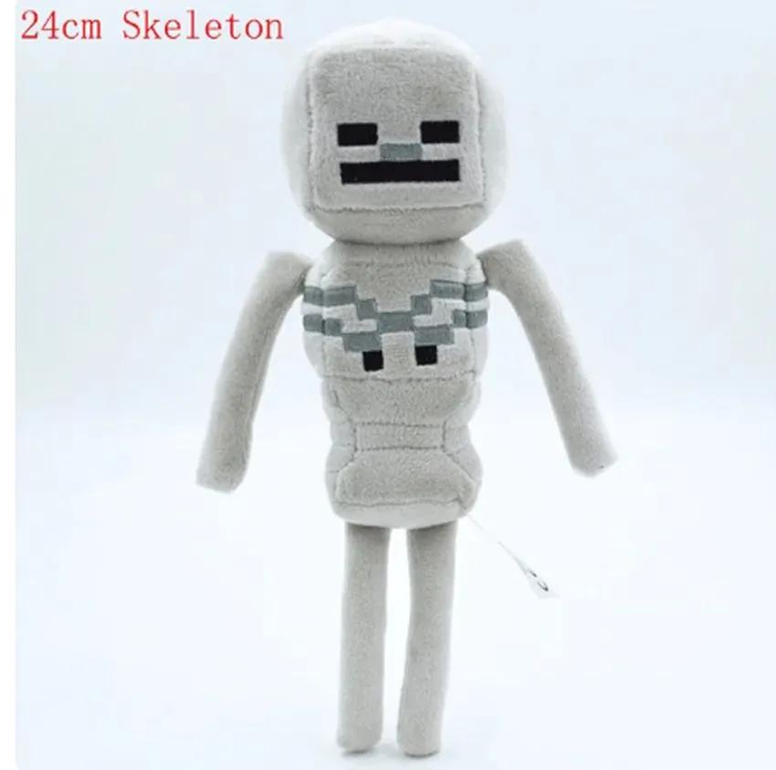 Minecraft plyšový skeleton 24 cm