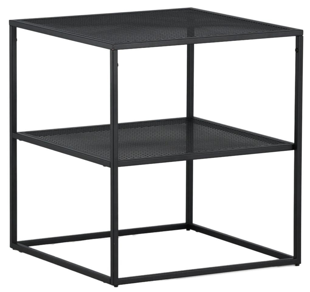 Konferenční stolek Netz, černý, 55x55