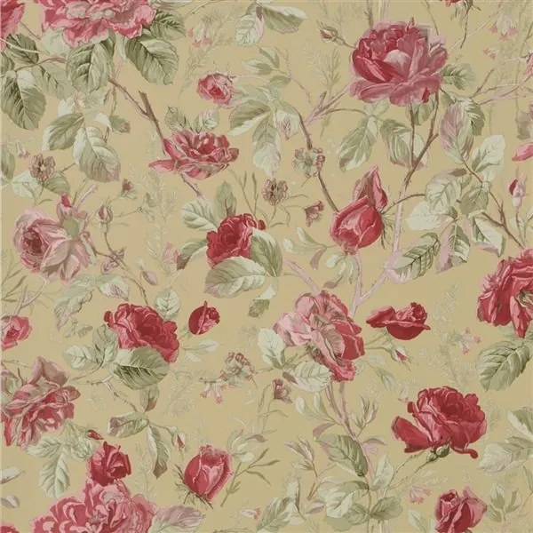 Tapeta MARSTON GATE FLORAL - TEA, kolekce SIGNATURE FLORALS