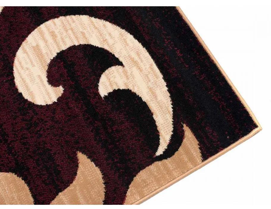 *Kusový koberec PP Lisa bordó 160x220cm