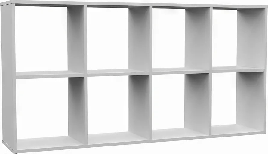 Regál Malax 2X4 Bílá