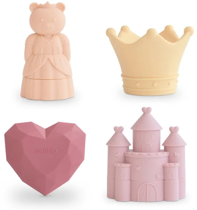 Mushie Set hraček do vody Princess
