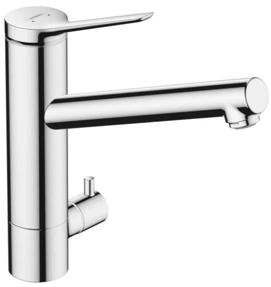 Hansgrohe Zesis M33 - Dřezová baterie 200, uzavírací ventil spotřebiče, CoolStart, chrom 74807000