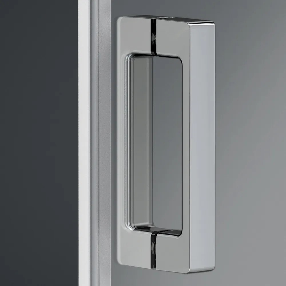 Roth CARIBA LINE CI RFL/R Jednokřídlé sprchové dveře s pevnou částí do niky 120 cm Orientace vany: Pravá