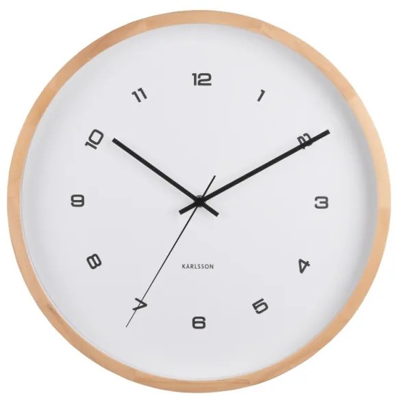 Designové nástěnné hodiny 5938WH Karlsson 41cm
