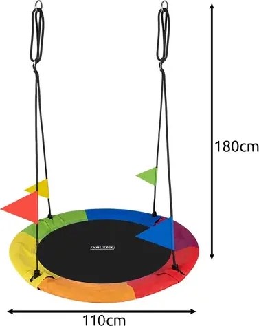 Houpačka čapí hnízdo do 150 kg – 110 cm