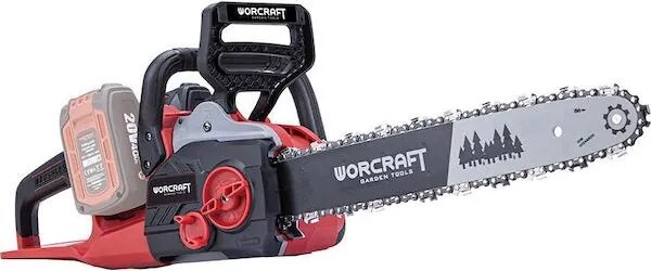 Výrobce: Worcraft Worcraft 114786 Pila CGC-S40LiBA ShareSYS, 2x20V Li-Ion, 16", řetězová, 40 cm, bezuhlíková