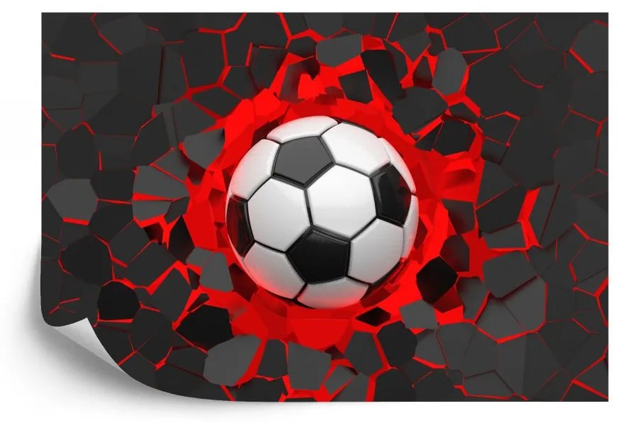 Fototapeta Fotbal 3D Omyvatelný vlies 450x300