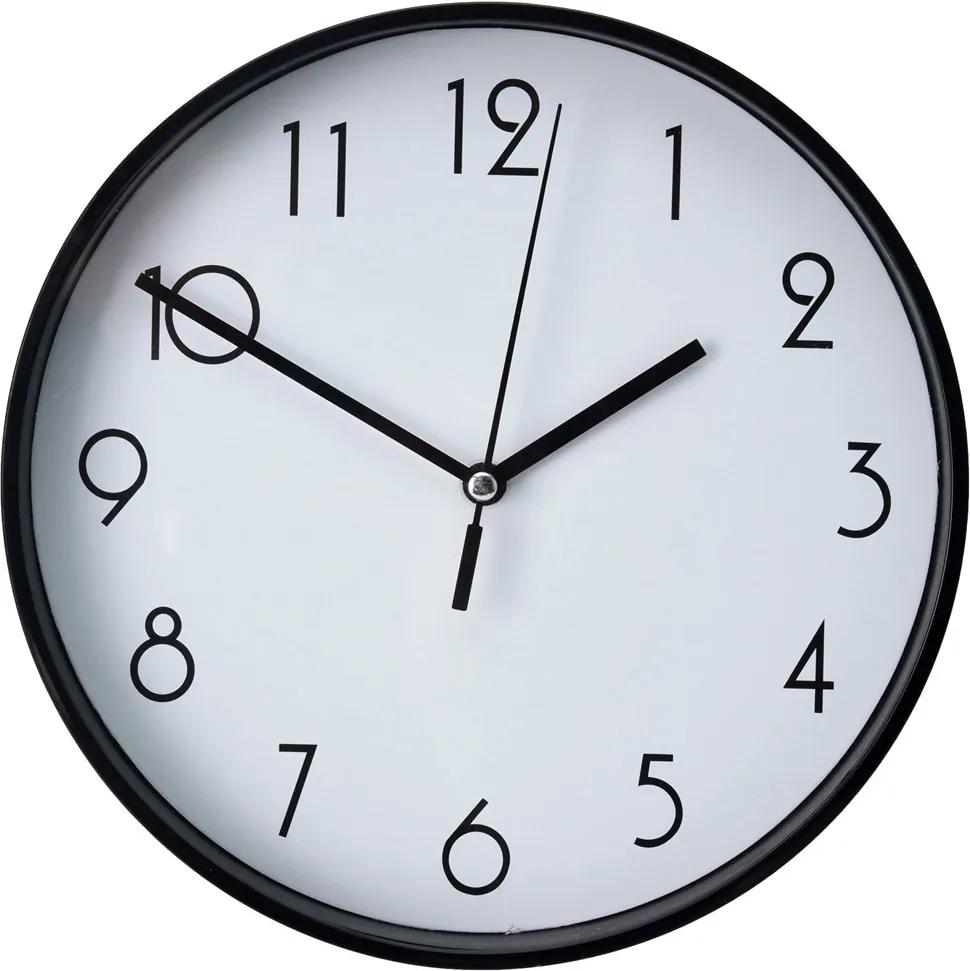 Kulaté nástěnné hodiny, ručičkové, Ø 20 cm