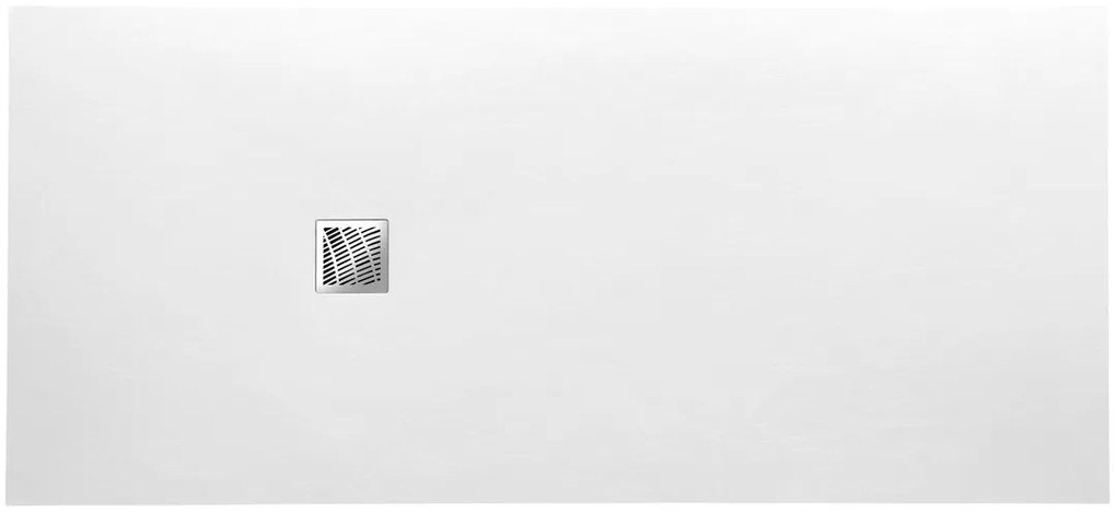 GELCO - MITIA sprchová vanička z litého mramoru, obdélník 140x90x3 cm, bílá PM14090