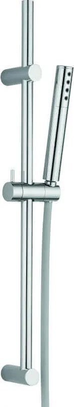 Laveo Pretto, sprchový sloup 70cm s ruční sprchovou hlavicí, chromová, LAV-NLP_01A2