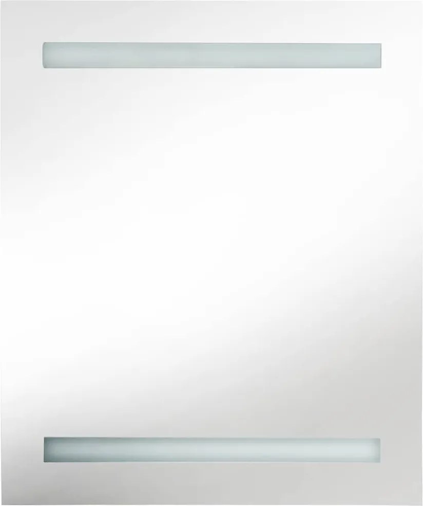 LED koupelnová skříňka se zrcadlem 50 x 13,5 x 60 cm 285115