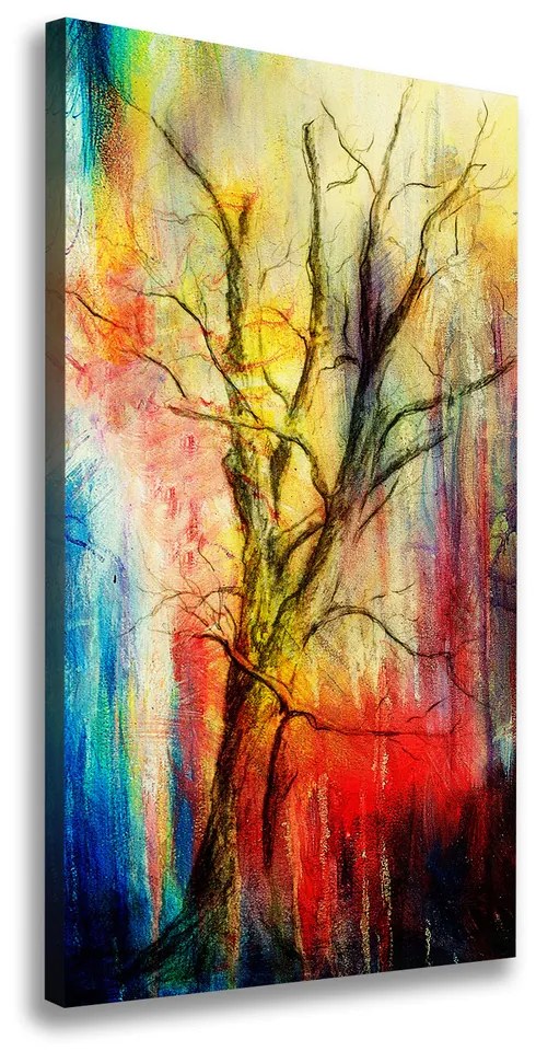 Wallmuralia Foto obraz na plátně Abstraktní strom 60x120 cm