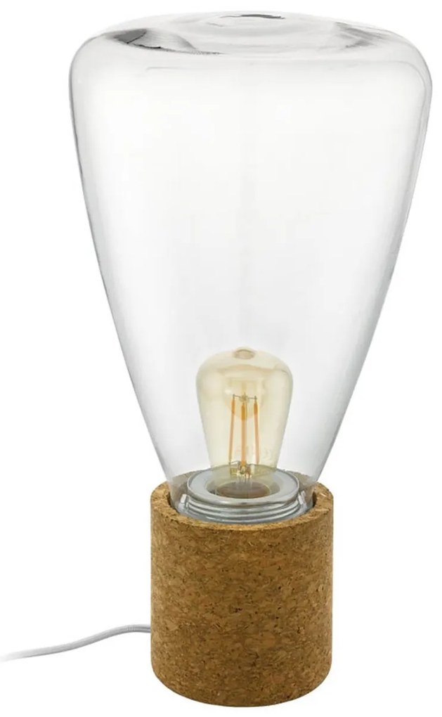 Moderní dřevěná stolní lampa OLIVAL Eglo OLIVAL 97208