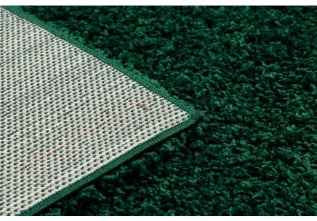 Dywany Luszczow Kusový koberec SOFFI shaggy 5 cm láhev zelená Rozměr koberce: 70 x 250 cm