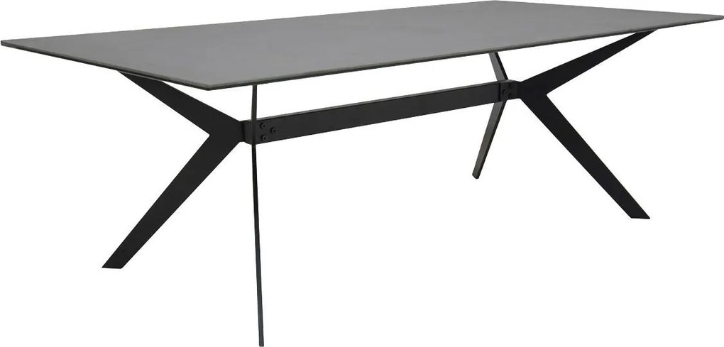 XXXLutz KONFERENČNÍ STOLEK, černá, kov, sklo, 115/60/40 cm - Konferenční stolky - 002465000201