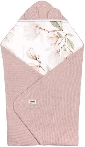 Lionelo travel swaddle blanket beige magnolia