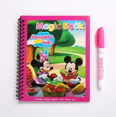 Montessori Magic Book vybarvovací knížka - Disney a jiné filmové motivy Varianta: Mickey Mouse