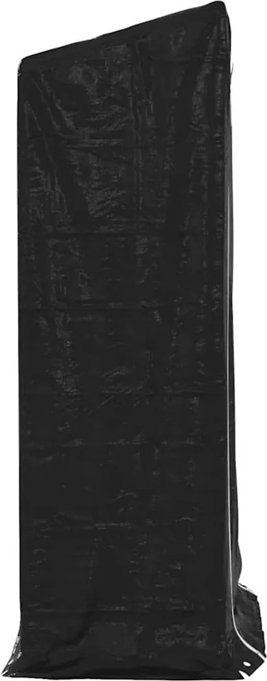 vidaXL Stojan na palivové dřevo s krytem proti dešti 100x60x200 cm