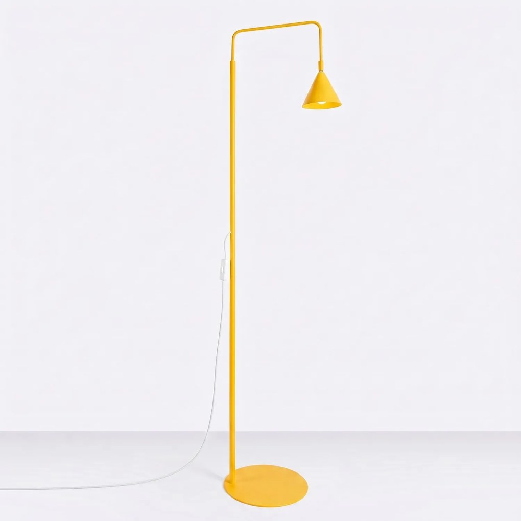 Sollux Lighting Stojací lampa NOX žlutá