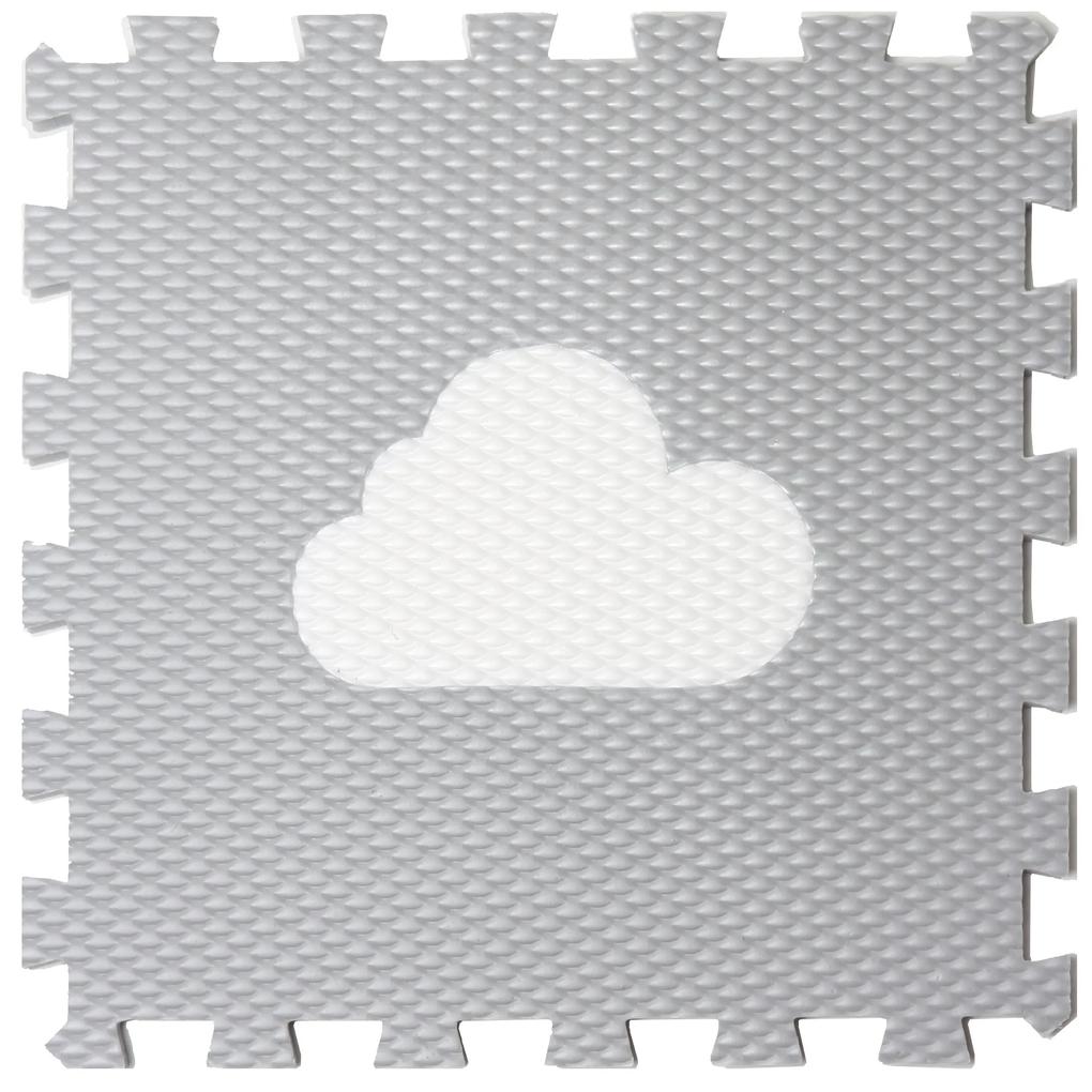 VYLEN Minideckfloor s mráčkem Barevná kombinace: Světle šedý s bílým mráčkem