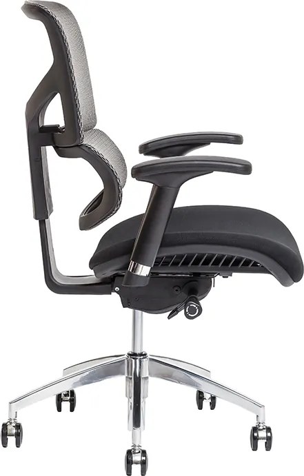 Office Pro Kancelářská ergonomická židle Office Pro MEROPE BP — více barev, nosnost 135 kg Antracit