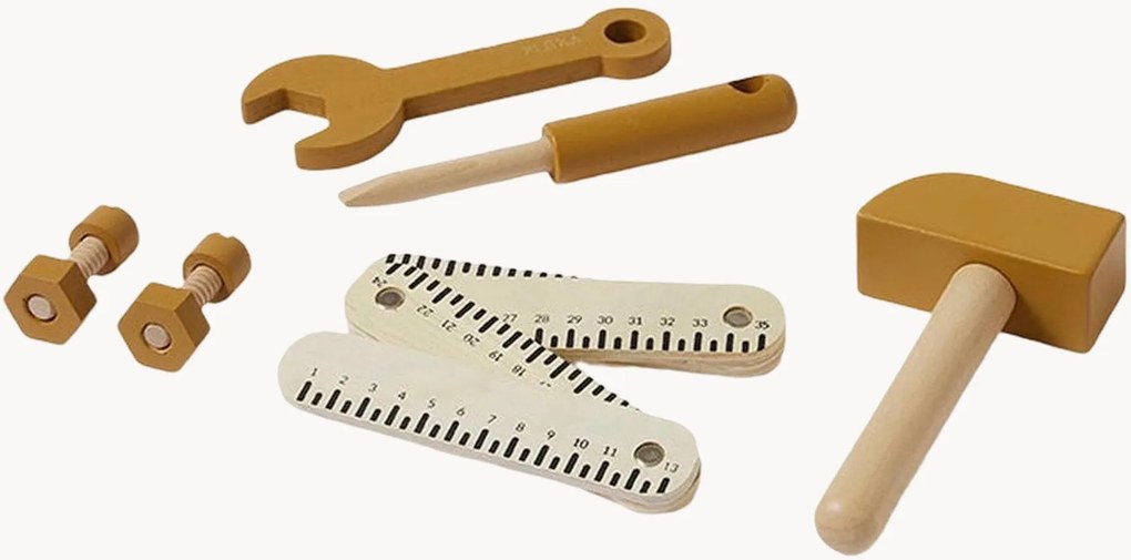 Sada dřevěných hraček Tools, 6 dílů