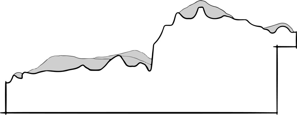 DANTIK - Zarámované zrcadlo - rozměr s rámem cca 60x160 cm z lišty ROKOKO grafitová (2884)