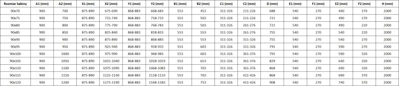 Mexen, Mexen Mist L Duo sklápěcí sprchový kout 90 x 90 cm, transparentní, broušená měď - 8A4L-090-090-65-00