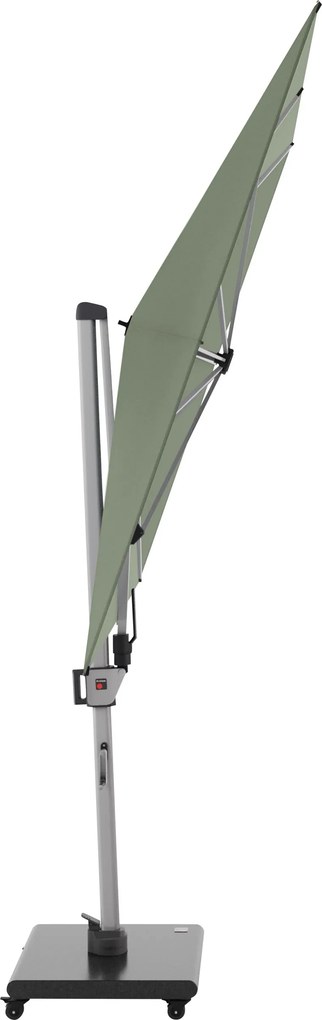 Knirps HYPERION 330 x 240 PRESTIGE - luxusní výkyvný zahradní slunečník s boční tyčí