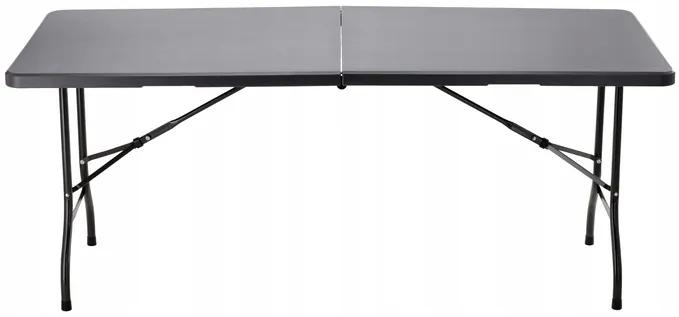 Skládací cateringový stůl PEGGY 180 cm šedý