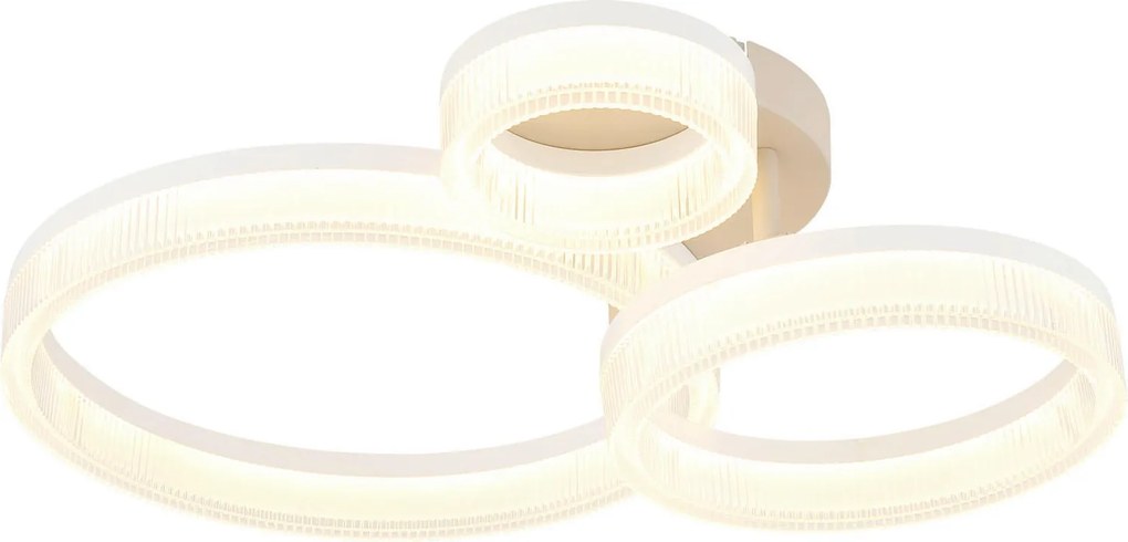 XXXLutz STROPNÍ LED SVÍTIDLO, 40,5/51 cm - Stropní svítidla - 004558521301